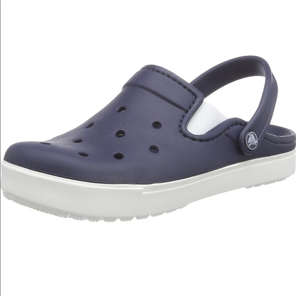 CROCS | Shoes | Crocs Mens Citilane Clog Navywhite | Poshmark